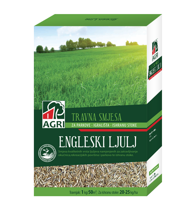 Engleski ljulj Naki 1kg – Agri vrt